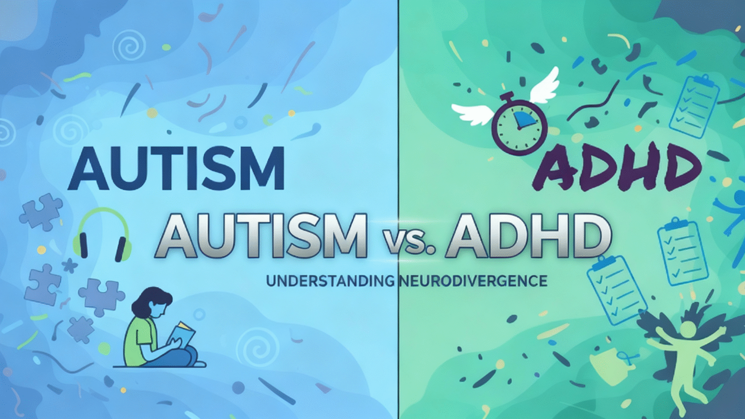 Autism vs ADHD Key Differences & Assessment Tools - Raadstest.com