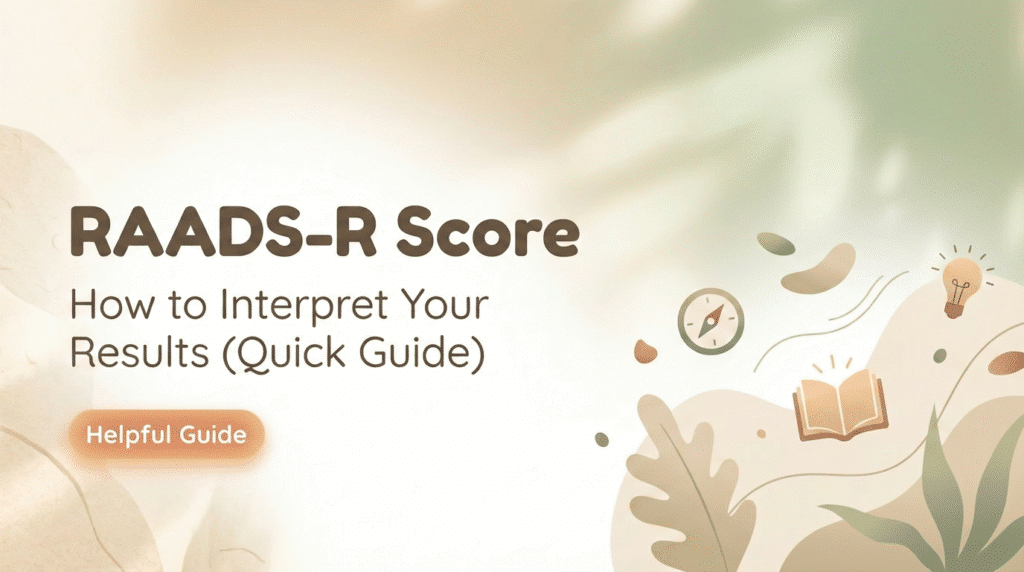 How to Interpret Your RAADS-R Score Meaning(Quick Guide) - Raadstest.com